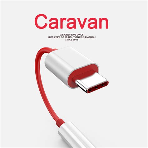 Caravan Crew Type C To 3 5mm Conventer Adapter Earphone Audio Aux Cable สายแปลงหูฟัง สายแจ็คหู