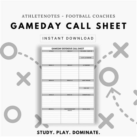 Printable Football Play Wristband Template Worksheet Template