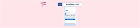 React Native Facebook Sdk Using React Native Fbsdk Scaler Topics