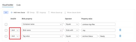 Define Storage Task Conditions And Operations Azure Storage Actions