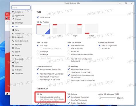Vivaldi 51 Is Out With Tab Horizontal Scrolling Reading List And Quick Setting