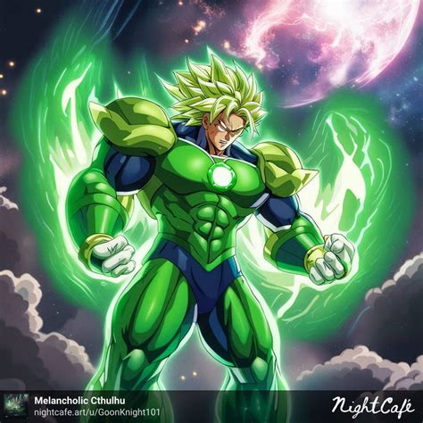 Fpssj Broly The Ion Green Lantern By Goonknight101 On Deviantart