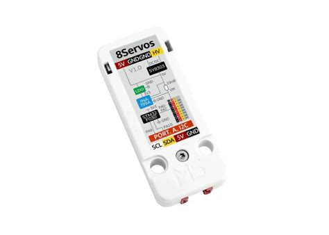 m5stack driver 8 canales para servos stm32 m5stack u165