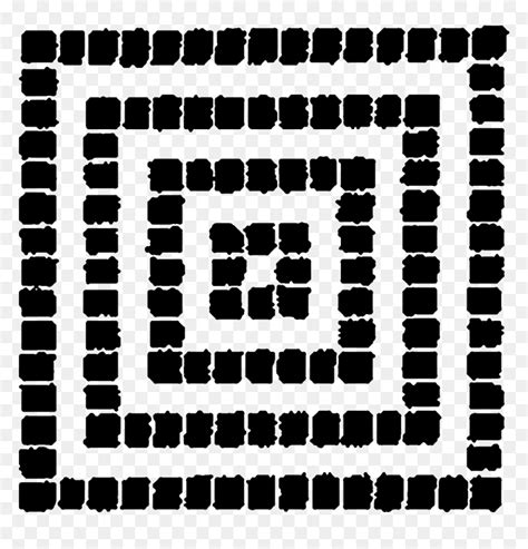 Digital Stamp Border Designs Geometry Dash Pärlplattor Hd Png
