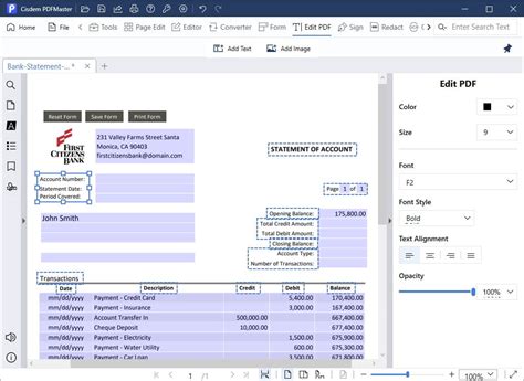 How To Edit Bank Statement Online Editors And Templates Offered