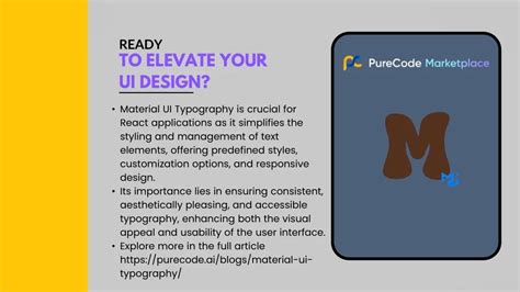 Ppt Make Beautiful Design With Material Ui Typography Tutorial And Ex