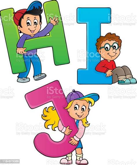 문자 Hij와 어린이 어린 시절에 대한 스톡 벡터 아트 및 기타 이미지 어린 시절 알파벳 I 고등학교 이하 Istock