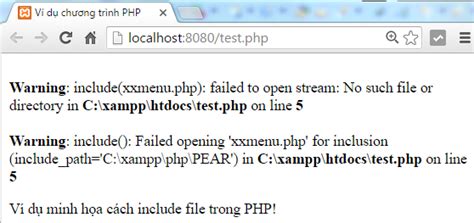 Chèn file trong PHP QuanTriMang