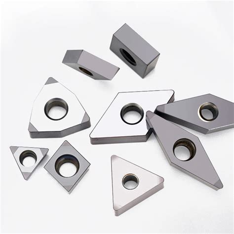 Cnc Lathe Metal Processing Indexable Turning Tools Pcbn Inserts