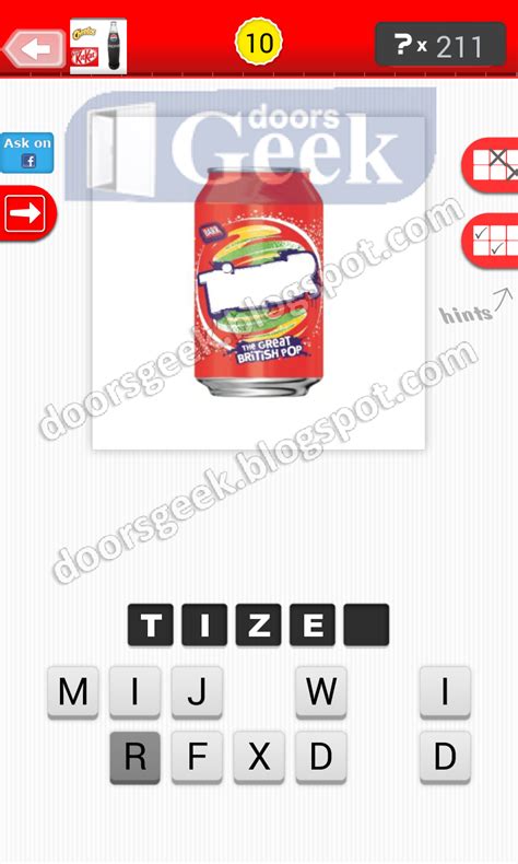 Guess The Food Level 13 10 Answer Doors Geek Guess The Food Level 13 10 Answer Doors Geek