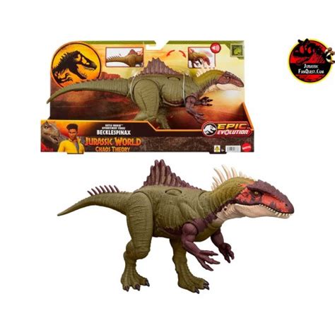 Jurassic World Chaos Theory Battle Roarin Becklespinax