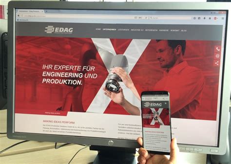 Wir Starten Durch Die Neue Edag Ps Website Ist Online