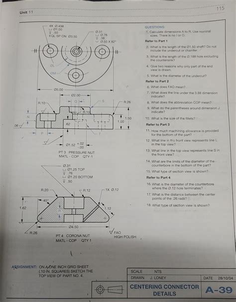 Solved Interpreting Engineering Drawings 8th Edition Pgs