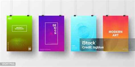 흰색 배경에 고립 된 추상적 인 미래 지향적 인 디자인의 포스터 갈색에 대한 스톡 벡터 아트 및 기타 이미지 갈색 곡선 광고 Istock