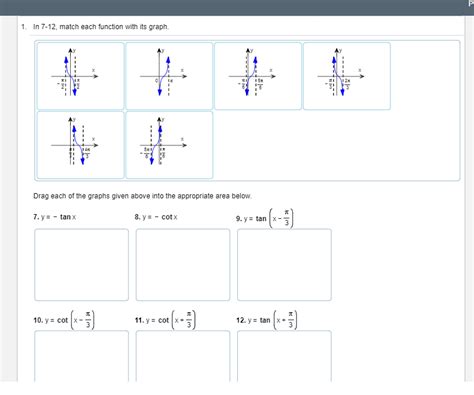 solved p 1 in 7 12 match each function with its graph 0