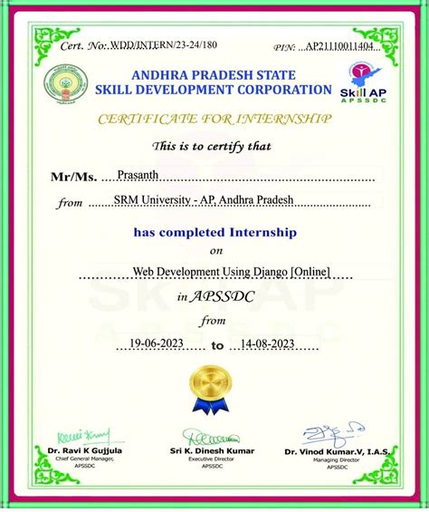 prasanth suddapalli on linkedin skillap python apssdc django