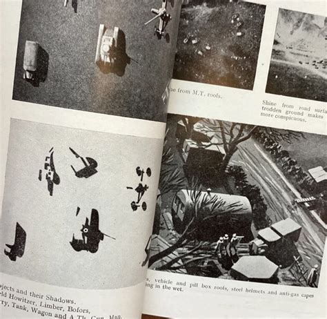 Camouflage General Principles Ww2 British Military Training Pamphlet