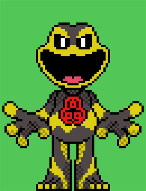 Icky Licky Poppy Playtime Pixel Art