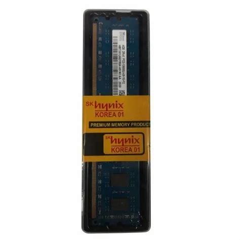 1600 Mhz SK Hynix SDRAM 4GB DDR3 RAM Model Name Number H5AN4G4NAFR XxC At 1300 Piece In Chennai