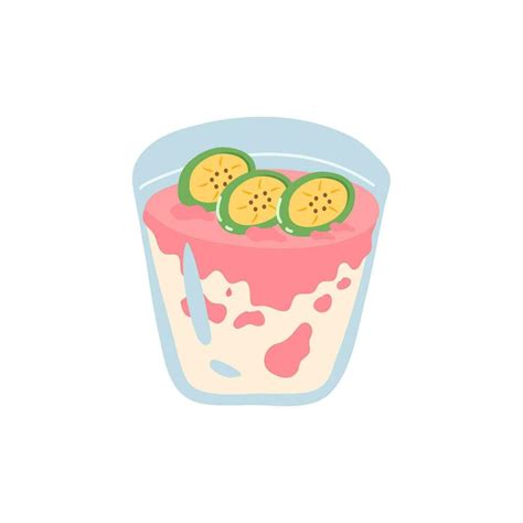Es Pisang Ijo Or Green Banana Ice Traditional Dessert 26582222 Vector Art At Vecteezy