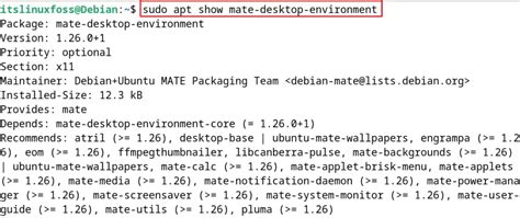 How To Install Mate On Debian 12 Its Linux Foss How To Install Mate On Debian 12 Its Linux Foss