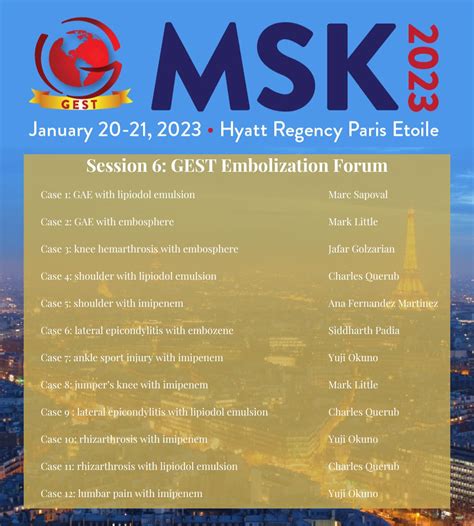 Global Embolization Symposium And Technologies Gest On Linkedin