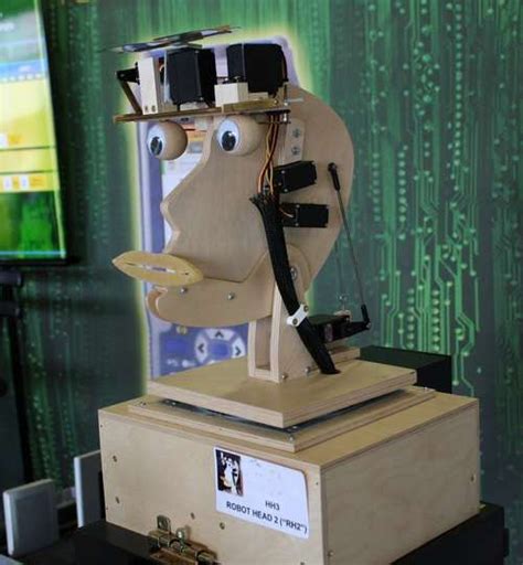 Talking Animatronic Robot Head