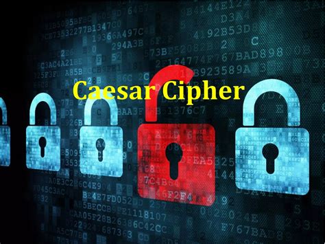 Caesar Cipher Simple Encryption Technique Ppt