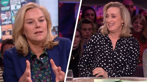 Jinek Moet Grap Uitleggen Aan Sigrid Kaag Die Er Serieus Op Ingaat