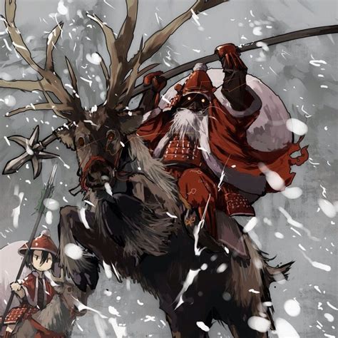 The 30 Most Badass Pieces Of Santa Claus Fan Art Dark Fantasy Art Art Fantasy Art