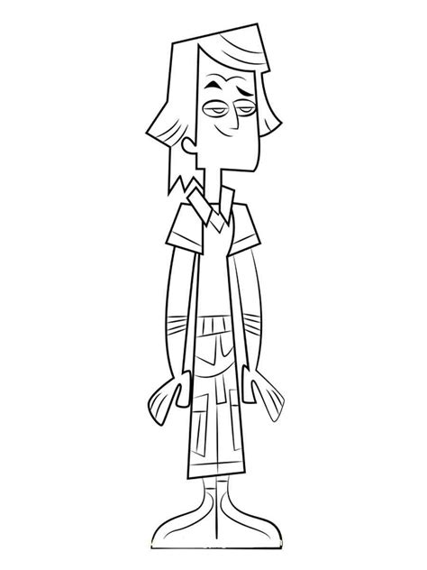 Total Drama Island Coloring Pages