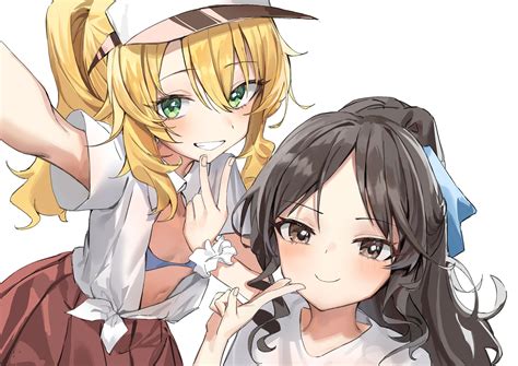 Tachibana Arisu And Sakurai Momoka Idolmaster And 1 More Drawn By