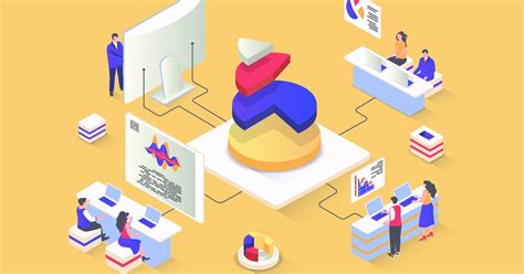 Data Analysis Isometric Web Illustration Illustrations Ft 3d And Isometry Envato
