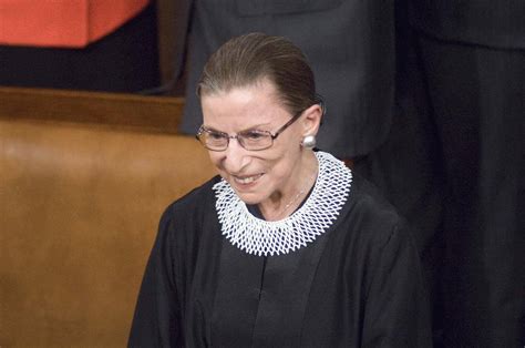 Ruth Bader Ginsburg Makes A Statement With Her Dissent Collar