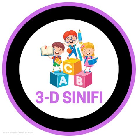 3 D Class Sticker
