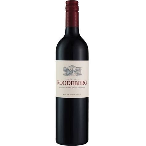 Roodeberg Classic Red Blend 750ml Call A Drink 07661 73773