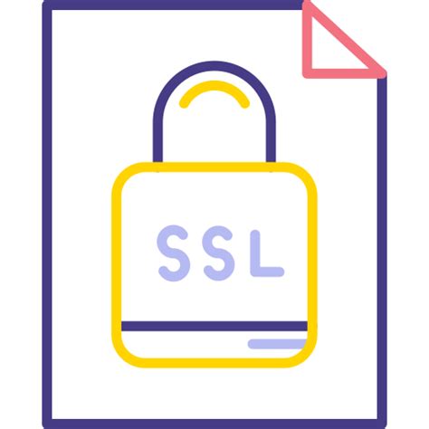 Ssl Generic Color Outline Icon