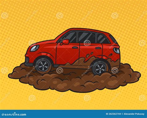 Trucks Stuck In Mud Cartoons