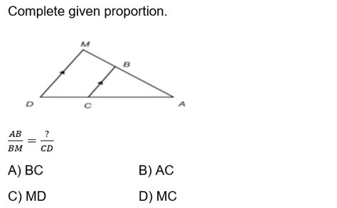 Triangles Class 10 Mcq Test 100601
