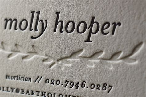 A Guide To The Modern Letterpress Calling Card Hoban Cards