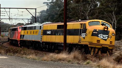 S Classes on SSR 8146 down the Mountains in September 2015 - YouTube