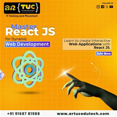 Ar Tuc Training And Placement On Linkedin Reactjs Webdevelopment