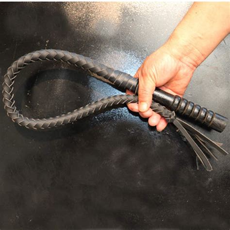 Horse Riding Whip Genuine Leather Riding Crop Pure Cow Whip Equestrian