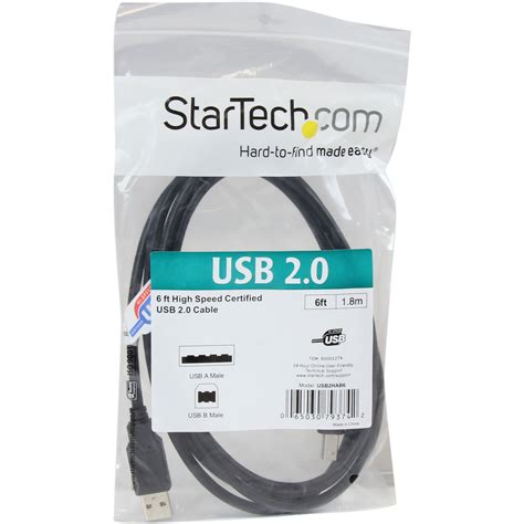 Startech Com Startech Com High Speed Certified Usb Usb Cable Pin Usb Type A M Novatech