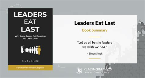 Book Summary Leaders Eat Last Simon Sinek