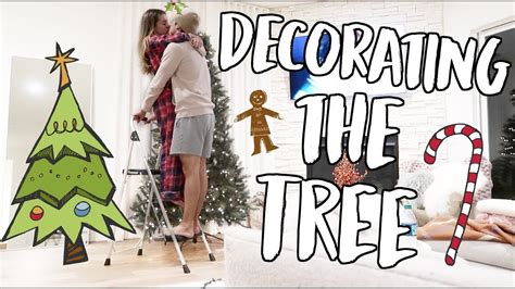 Decorating Our Christmas Tree Vlogmas Day 1 Youtube