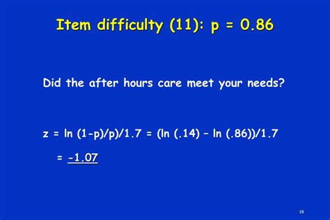Ppt Similarities And Differences Between Classical And Item Response