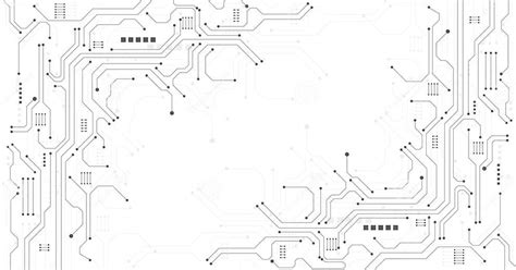 Technology Black Circuit Diagram Concept Stock Vector Illustration Of Internet Science 285242182