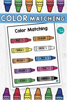 Color Matching Activity Color Activities For Babes Matching Activity Teacher Help