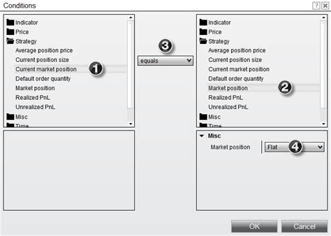 Operations Strategy Builder Condition Builder